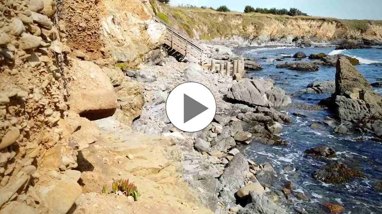 Lampton Cliffs County Park in Cambria, CA - YouTube