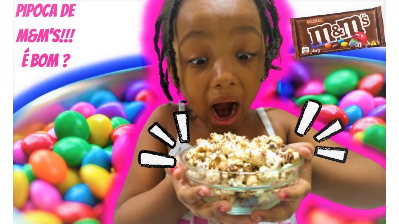 PIPOCA DE MMs - No Mundo Da Erica - YouTube