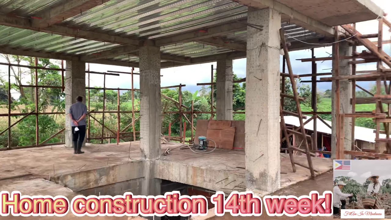 Home construction update 14th week! - YouTube