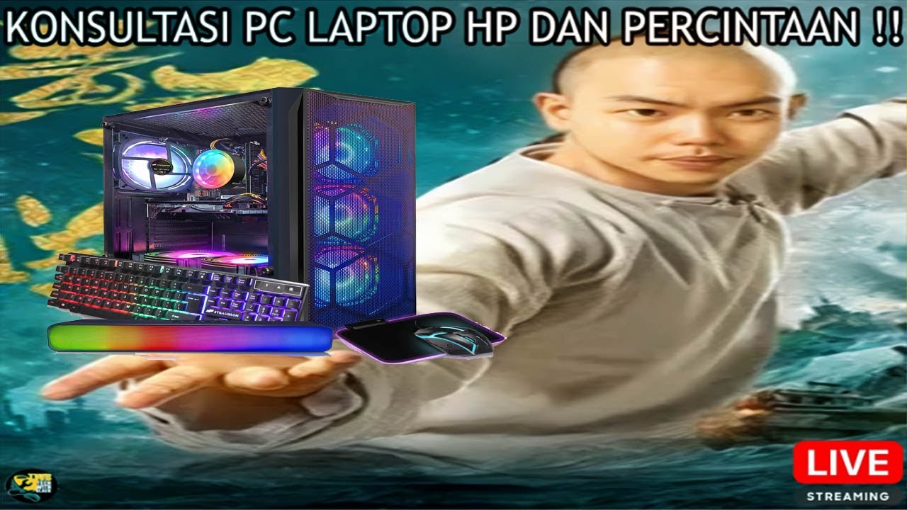 CHRIS BOTAK LIVE KONSULTASI SEPUTAR KOMPUTER LAPTOP DAN HP JUGA BISA #tech #komputer #pc #laptop ...