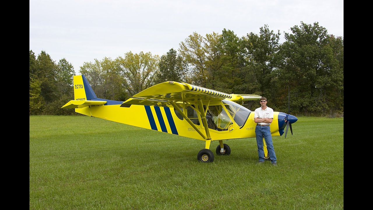 STOL CH 750 Light Sport Utility Kit Plane: Testing bigger low-pressure ...