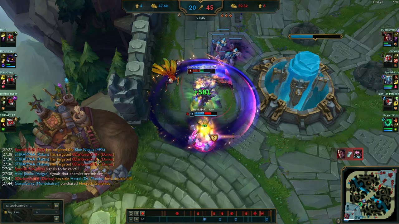 Darius pool fiesta - YouTube