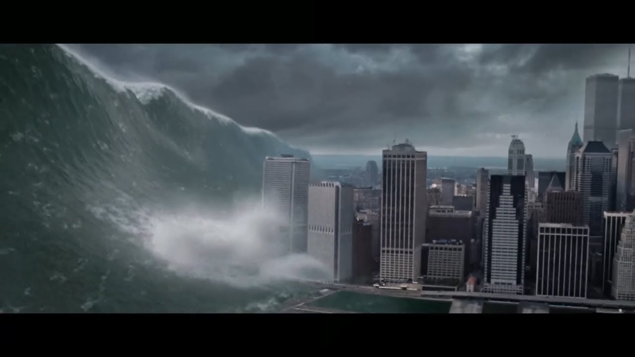 Deep Impact 1998 Meteor hits Earth Scene - YouTube