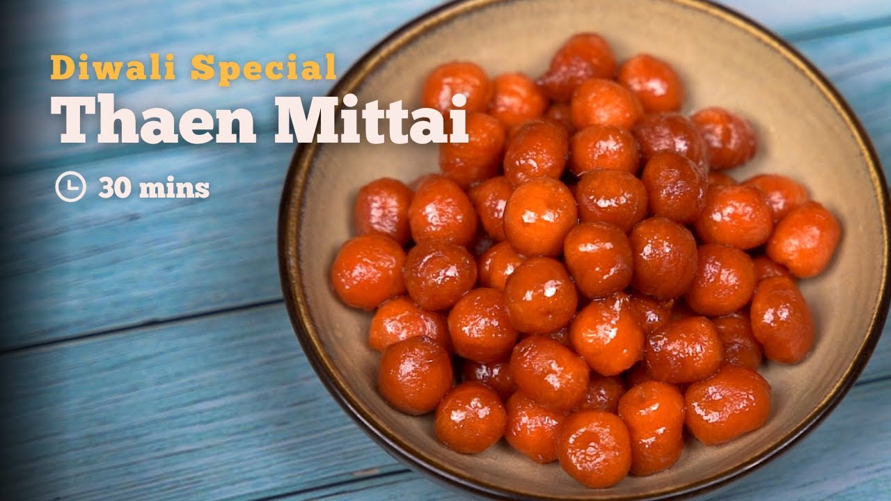 Thaen Mittai | Honey Candy | Sugar Candy | Diwali Special | Cookd - YouTube