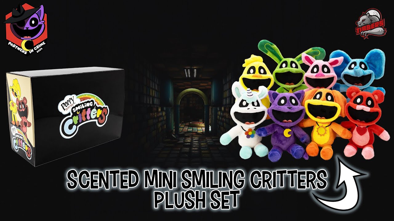 Scented Mini Smiling Critters Limited Edition Plush Set || @Mob ...