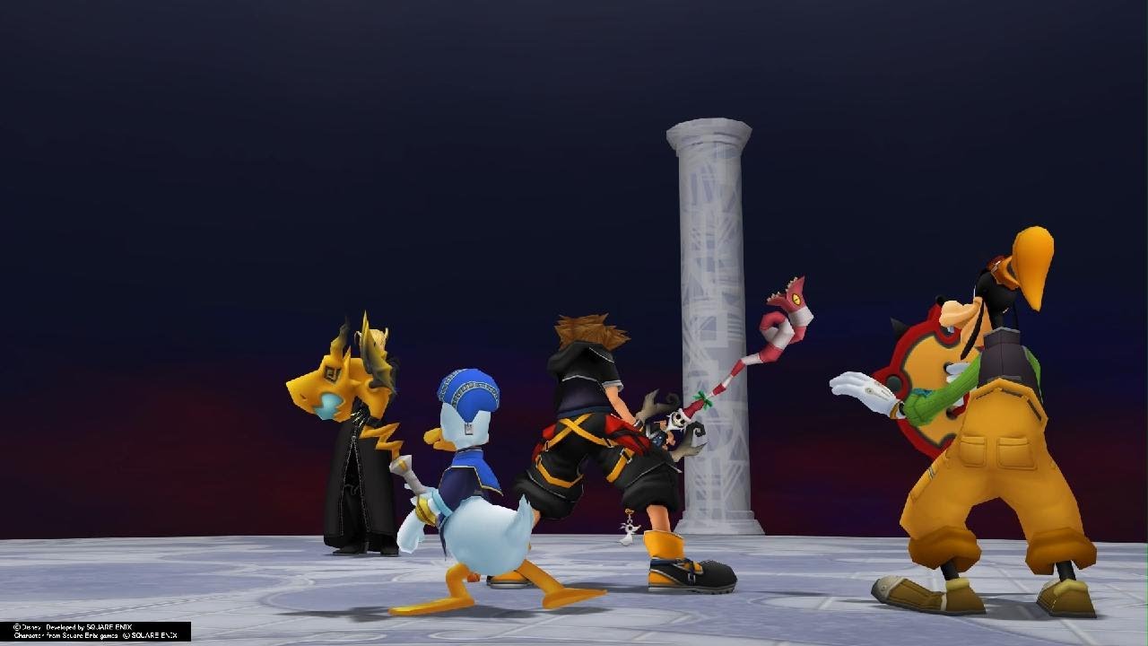 KINGDOM HEARTS - HD 1.5+2.5 ReMIX -_Larxene boss battle critical mode ...