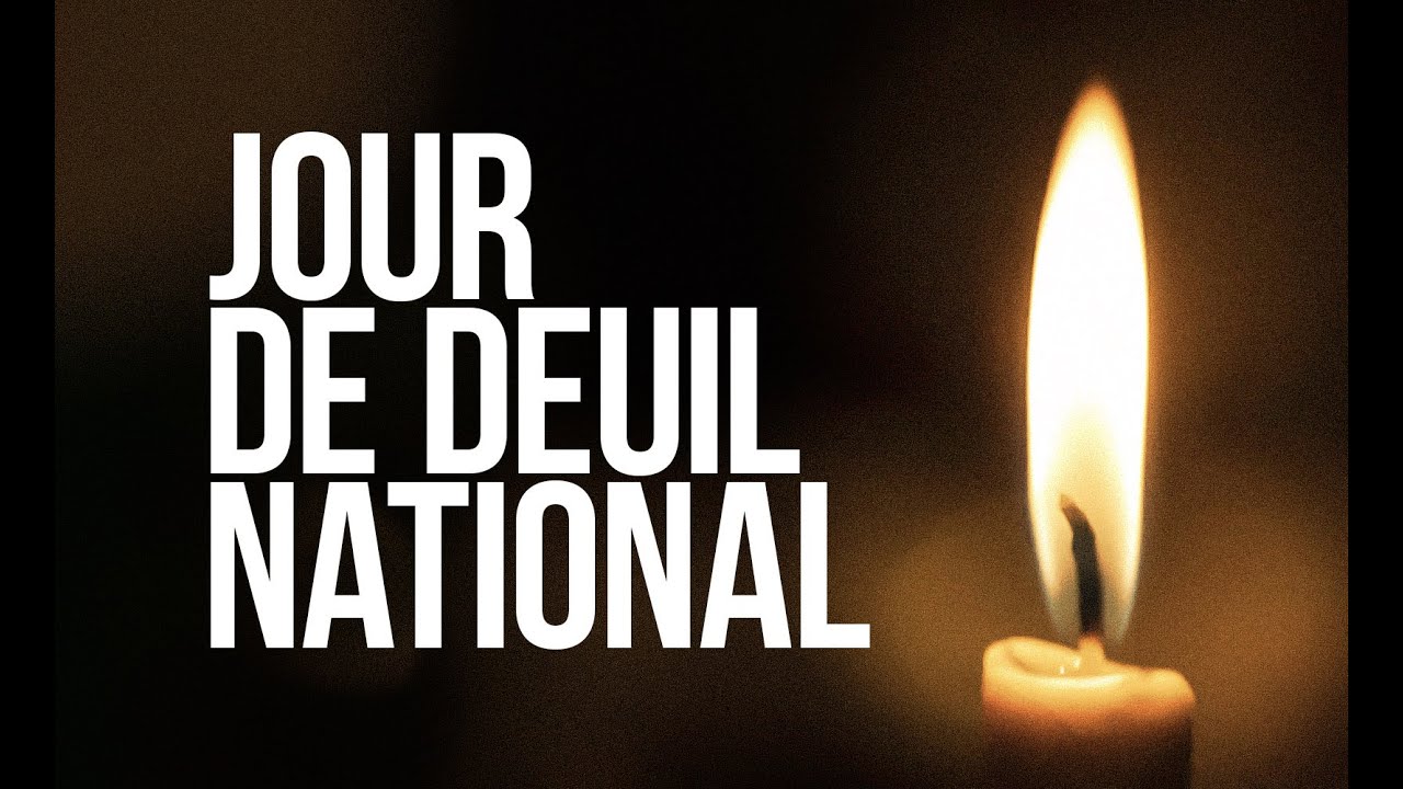 jour de deuil national - YouTube
