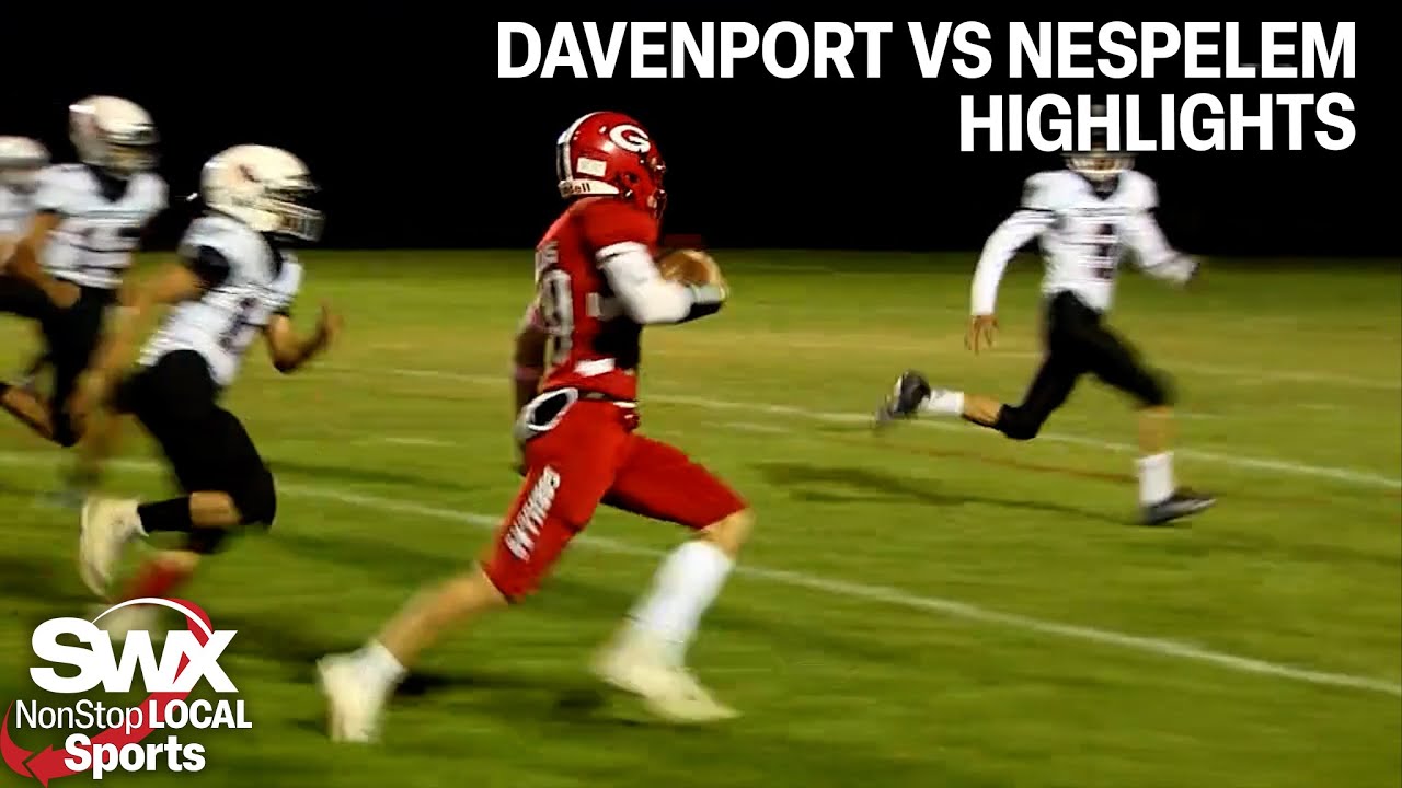 Davenport vs Nespelem High School Football Highlights | SWX Overtime ...
