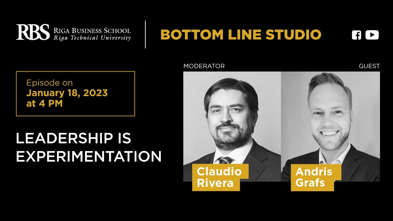 BOTTOM LINE STUDIO: Our guest Andris Grafs - YouTube