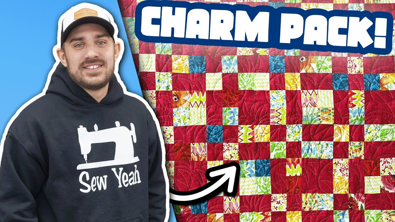 A Sew Yeah Quilt Tutorial with... Charm Packs?! - YouTube