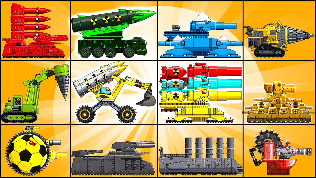 The BEST Tank Battles In Cartoons Revealed P5 - Cartoons about tank ...
