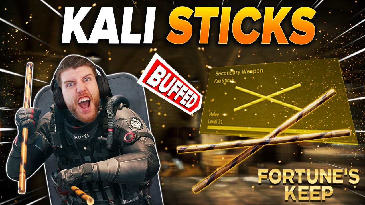 Using the Kali Sticks and Riot Shield on Fortune's Island [Best Kali ...