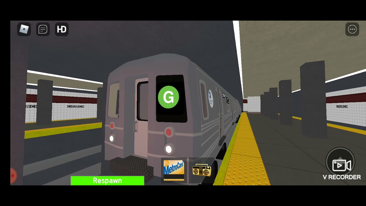 MTA R46 R68 R68a G local/Express action at Church Avenue - YouTube