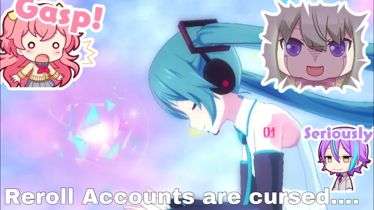 Reroll Accounts are cursed…. || PJSK Reroll Account || Project Sekai ...