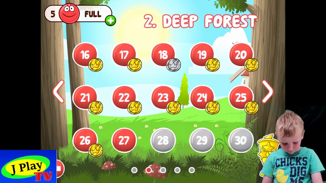 Red Ball 4 Gameplay Boss Battle! J Play TV Gaming Video - YouTube