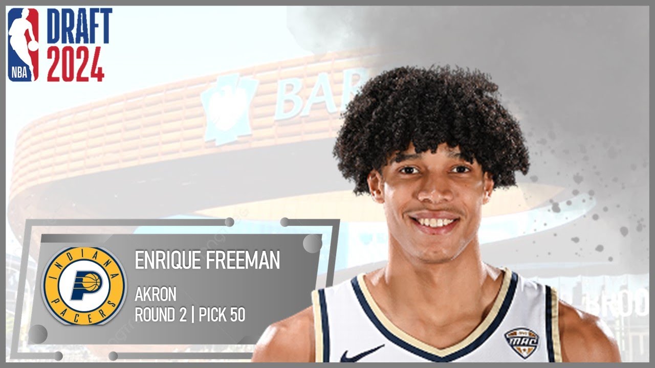 2024 NBA DRAFT: Enrique Freeman | Indiana Pacers - YouTube
