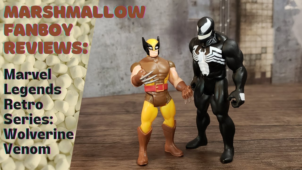 Marshmallow Fanboy Reviews Marvel Legends Retro figures: VENOM and ...