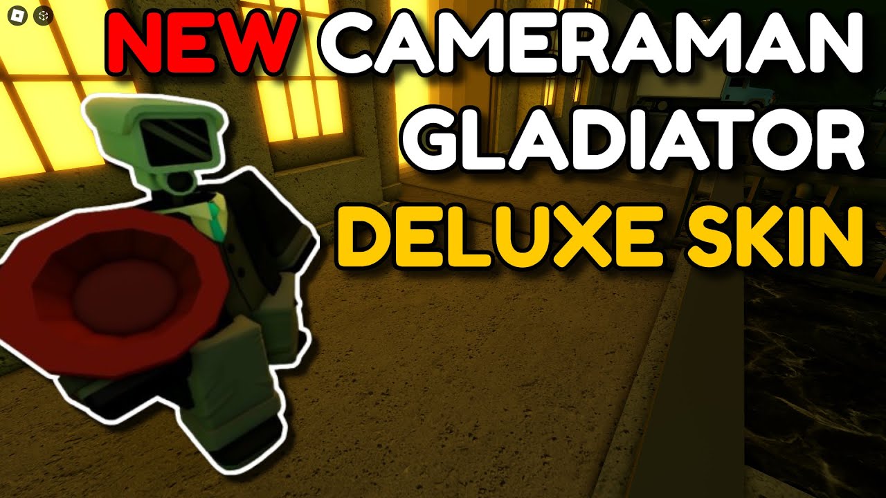 NEW CAMERAMAN GLADIATOR SHOWCASE IN POLLUTED WASTELANDS II | ROBLOX ...