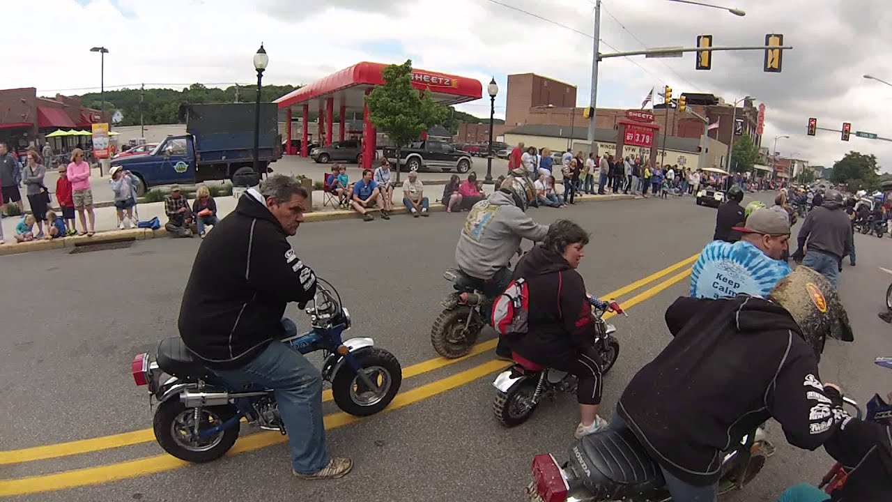 Windber mini bike reunion 2014 rbtrike minibike (3) - YouTube