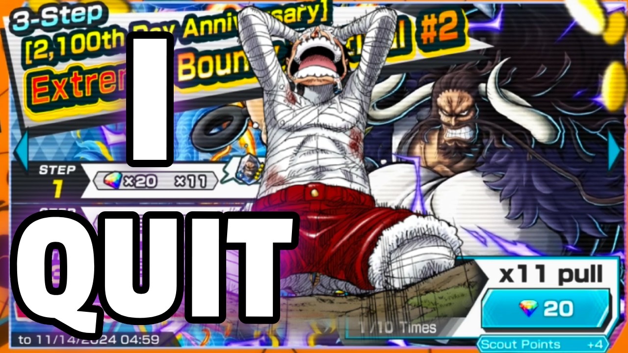 Blue EX Kaido Summons Made Me CRASH OUT - One Piece Bounty Rush - YouTube