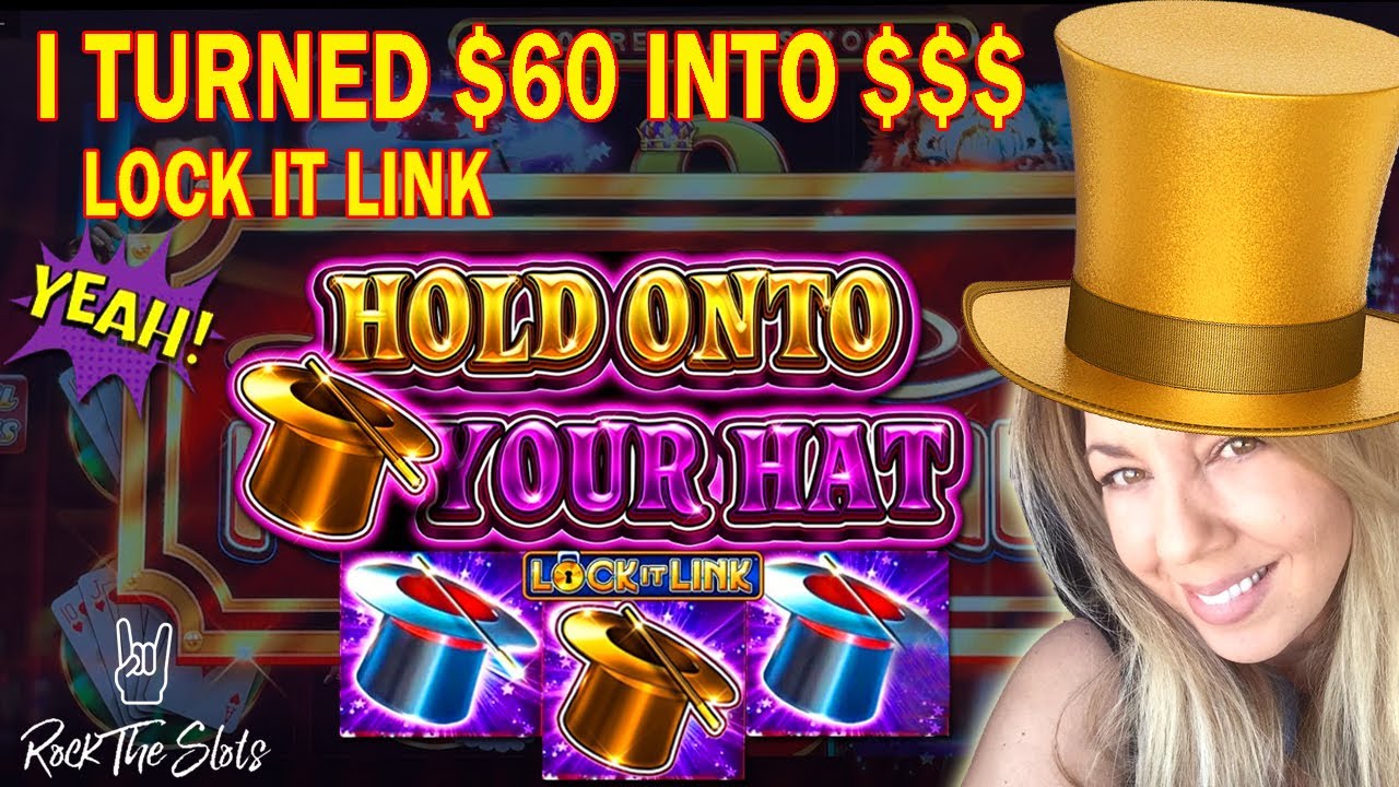 HOW TO MAKE A PROFIT ON A SLOT MACHINE WITH JUST $60. Lock It Link Hold ...