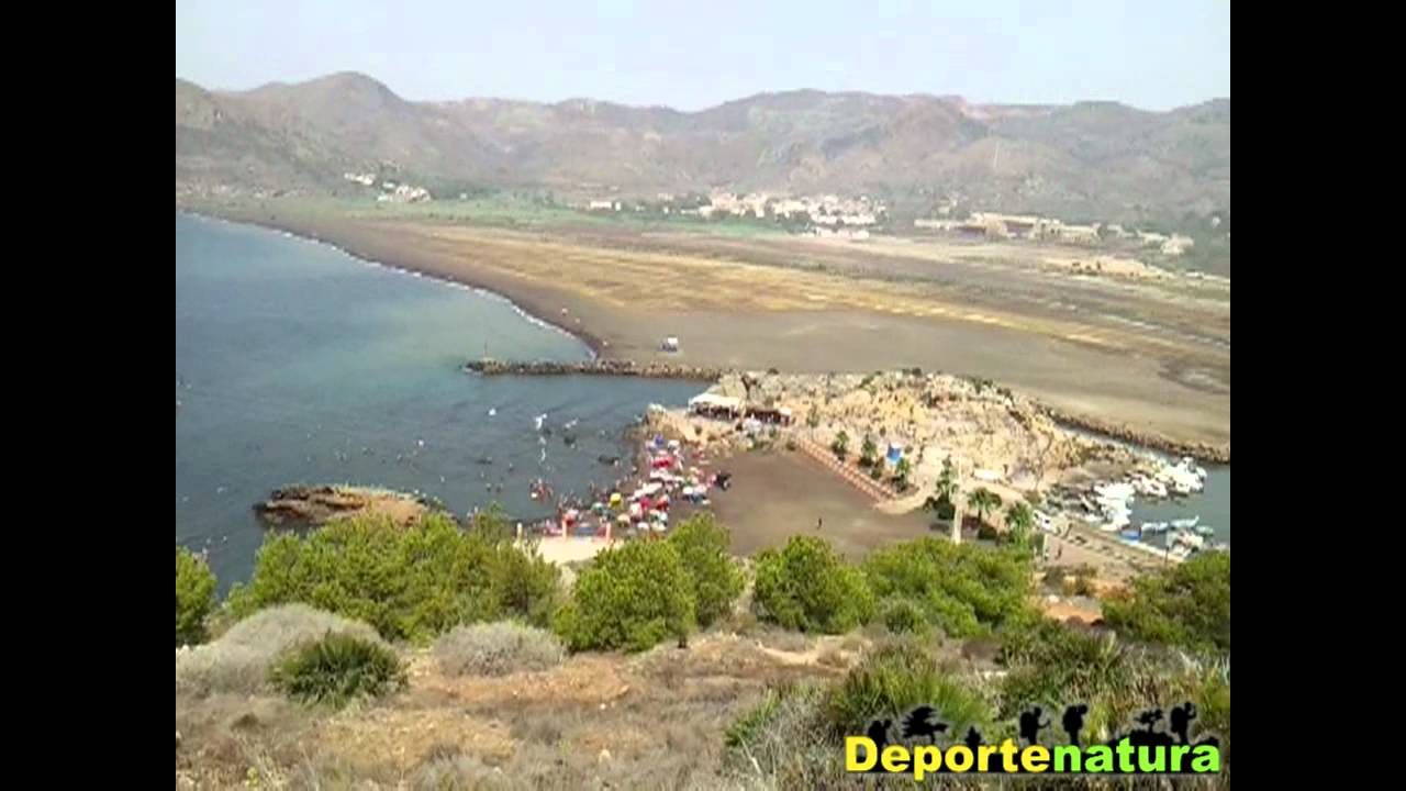 Bahía de Portmán Playa de Cartagena (Murcia) deportenatura - YouTube