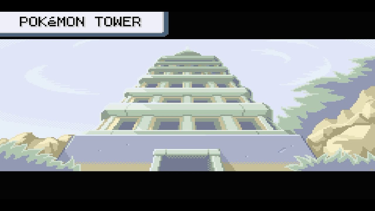 pokemon fire red walkthrough part-16 Pokemon tower - YouTube