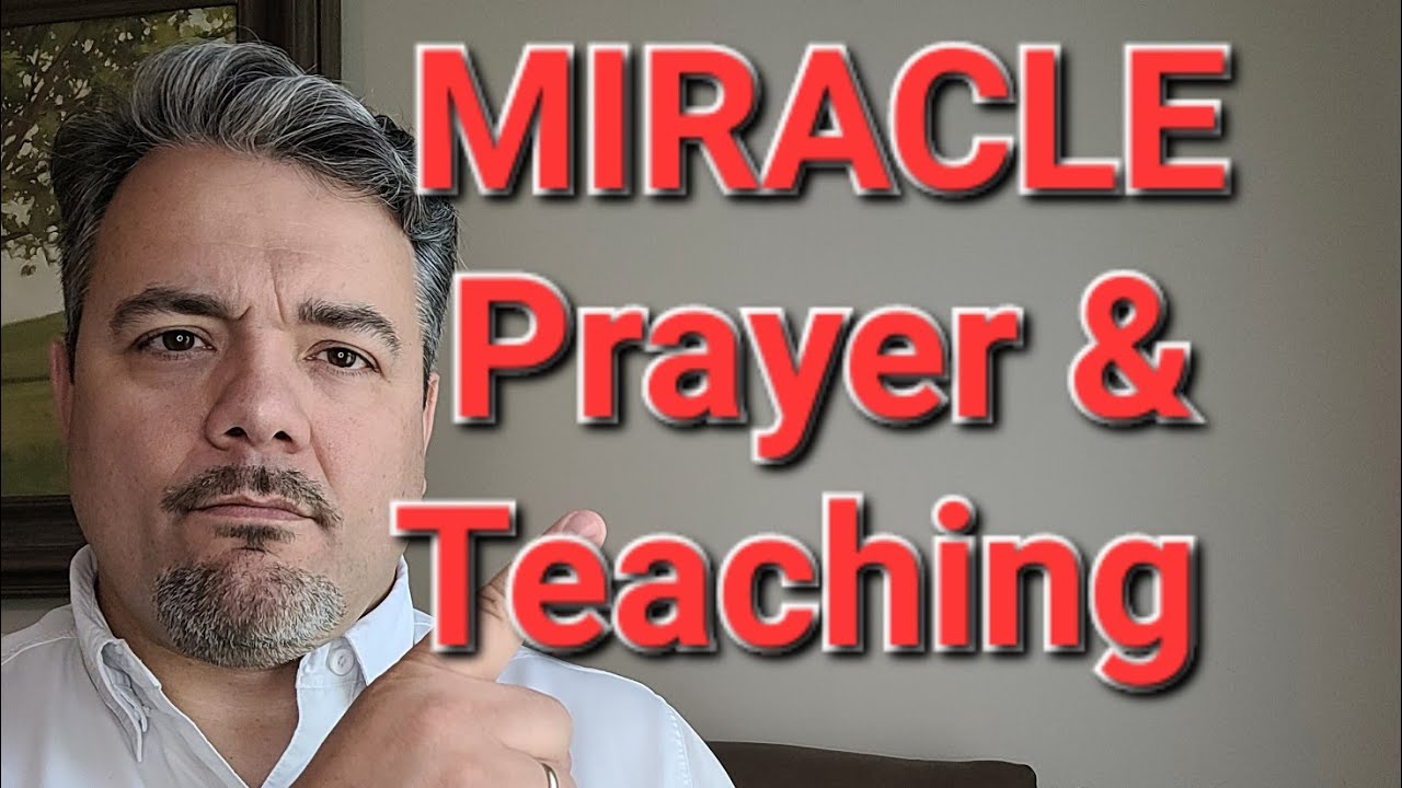 Prayer and teaching for your miracle - YouTube