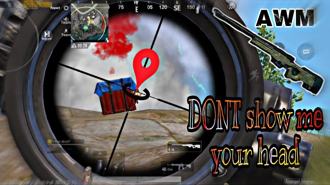 Using AWM After Ages...and this is what happened || AWM PUBG MOBILE ...