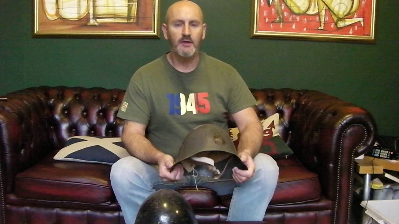 Helmet collection, Danish M1923 helmets - YouTube