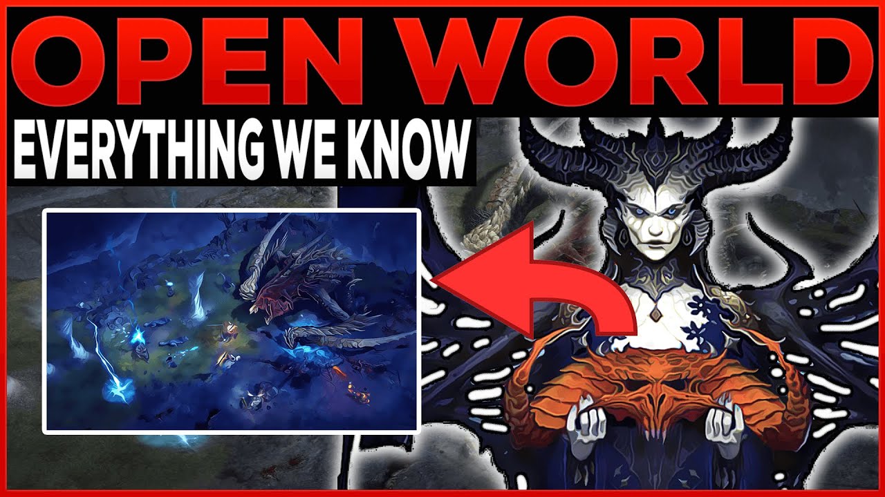 Diablo 4 HAS AN EPIC OPEN WORLD - Everything You Need To Know (Regions ...