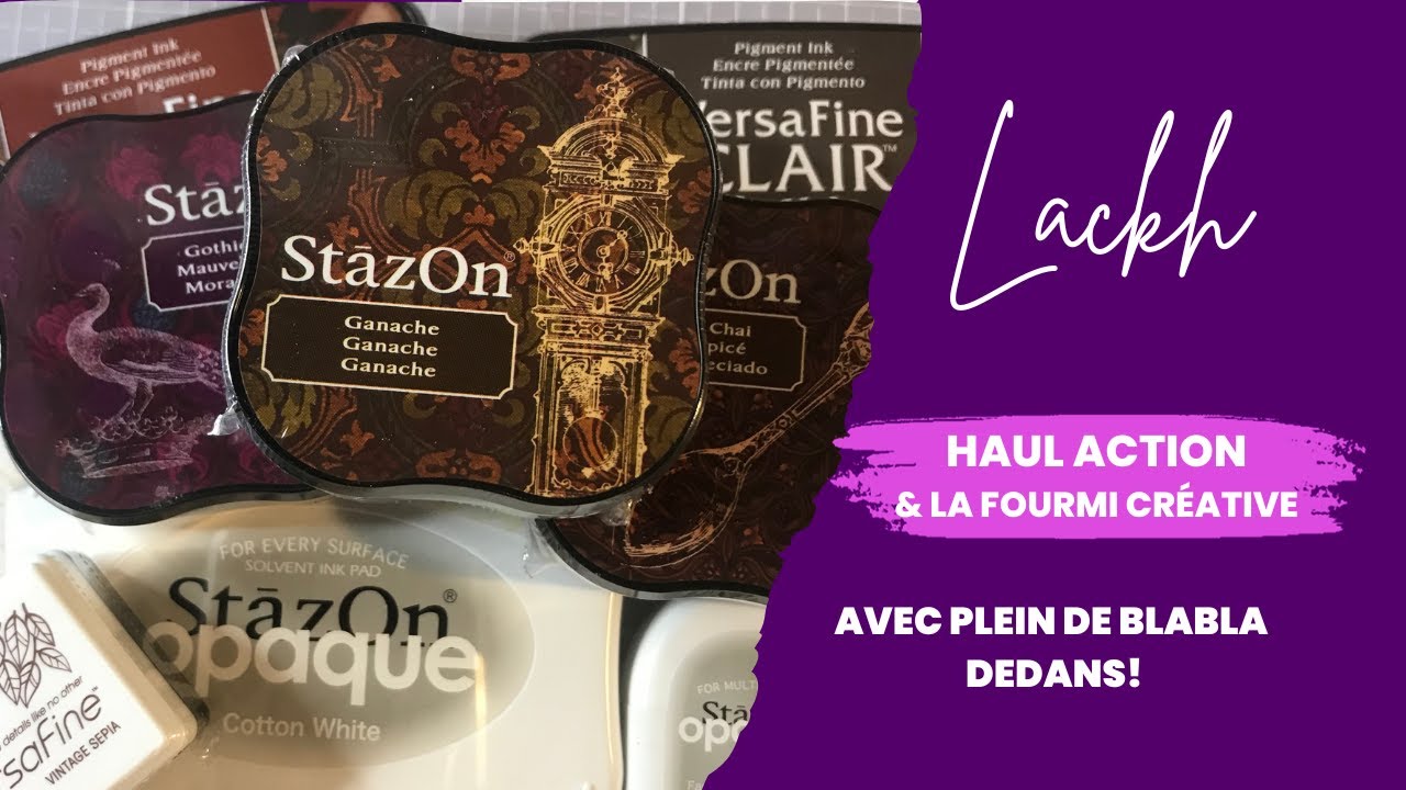 Haul Action & Fourmi créative avec du blabla - YouTube