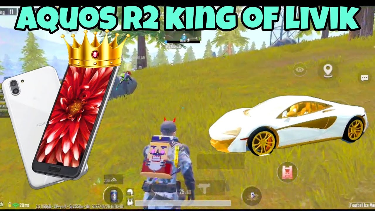 Aquos R2 become king of livik 👑 | Aquos R2 pubg test 🥵 - YouTube