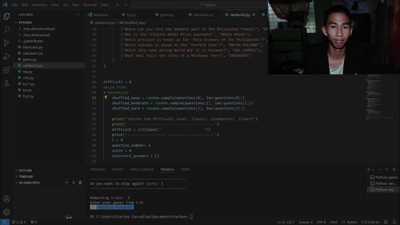 Python Quiz Game: Test Your Knowledge About the Philippines (Beginner ...