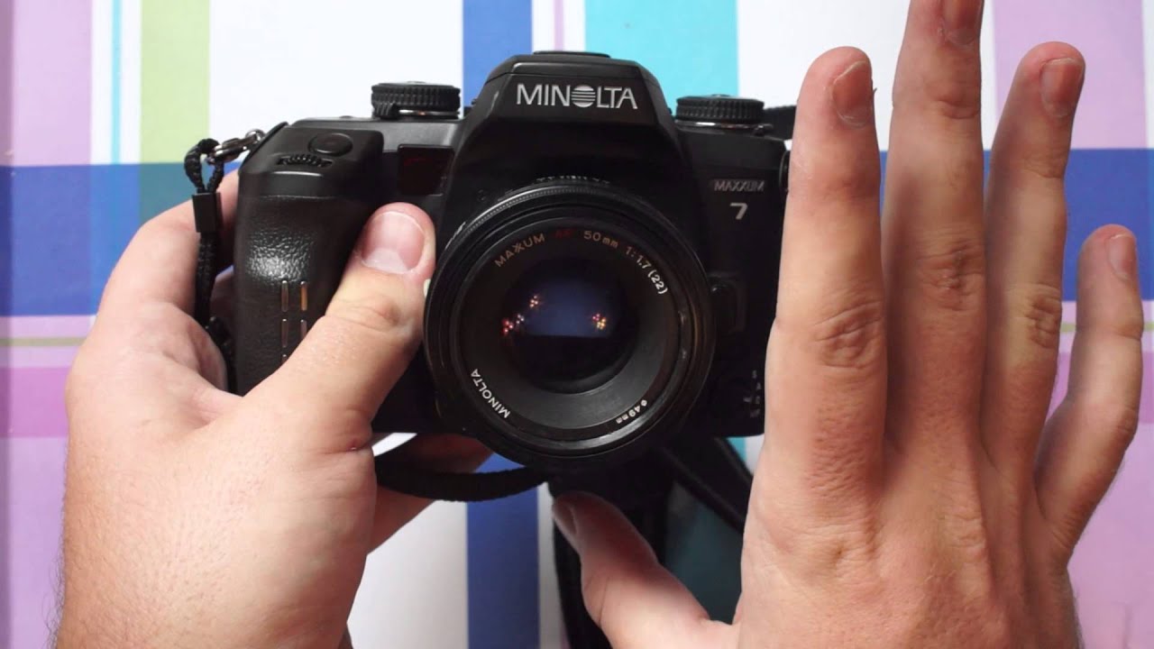 Minolta Maxxum 7 Overview and Functions - YouTube