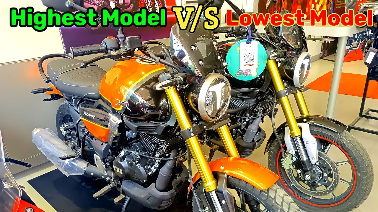 Highest Model V/S Lowest Model | Tvs Ronin | - YouTube