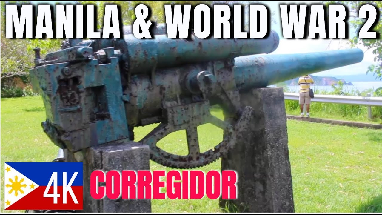 World war two history in the Philippines - Corregidor island - YouTube