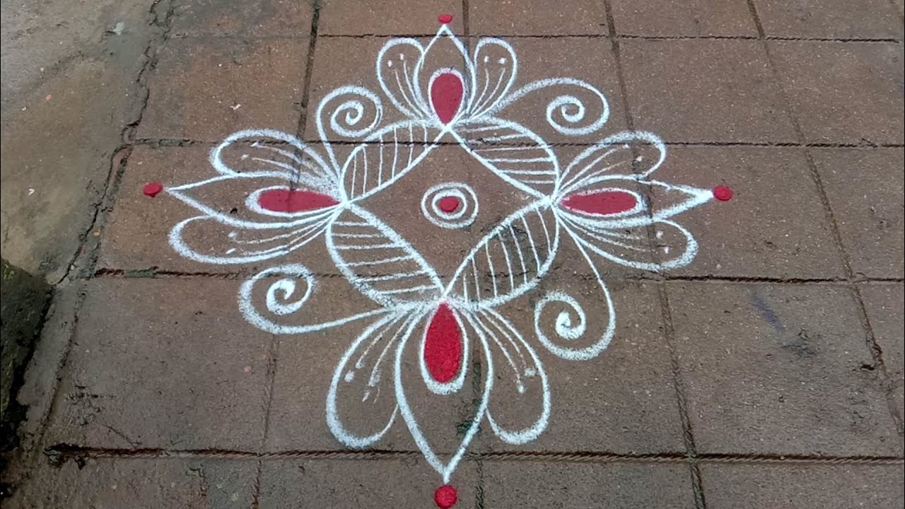 Pongal 2024 Easy rangoli designs/Simple daily kolam designs/Sankaranthi ...