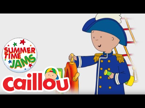 Caillou Song: Sailing Over the Ocean Blue | Cartoon for Kids