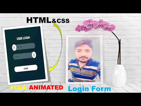 How to create login form| sublime text 3|full animation|2024 - YouTube
