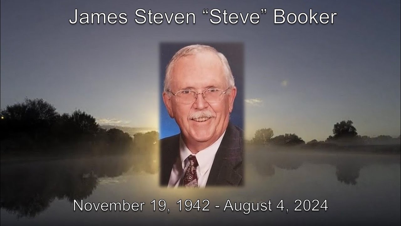 James Steven Booker Funeral Service - YouTube