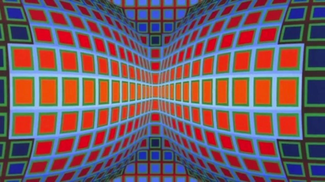 Victor Vasarely Prints In 60 Seconds - YouTube