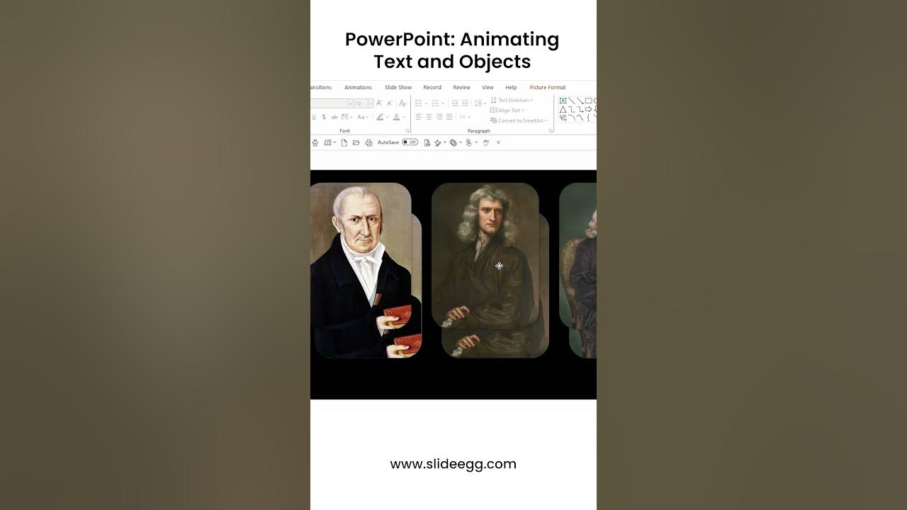 PowerPoint Animating Text and Objects #slideegg - YouTube