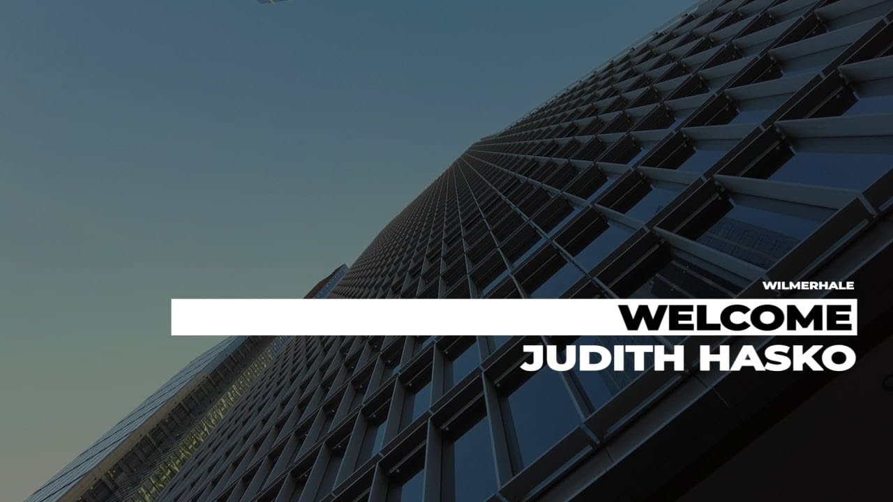 Welcome: Judith Hasko - YouTube