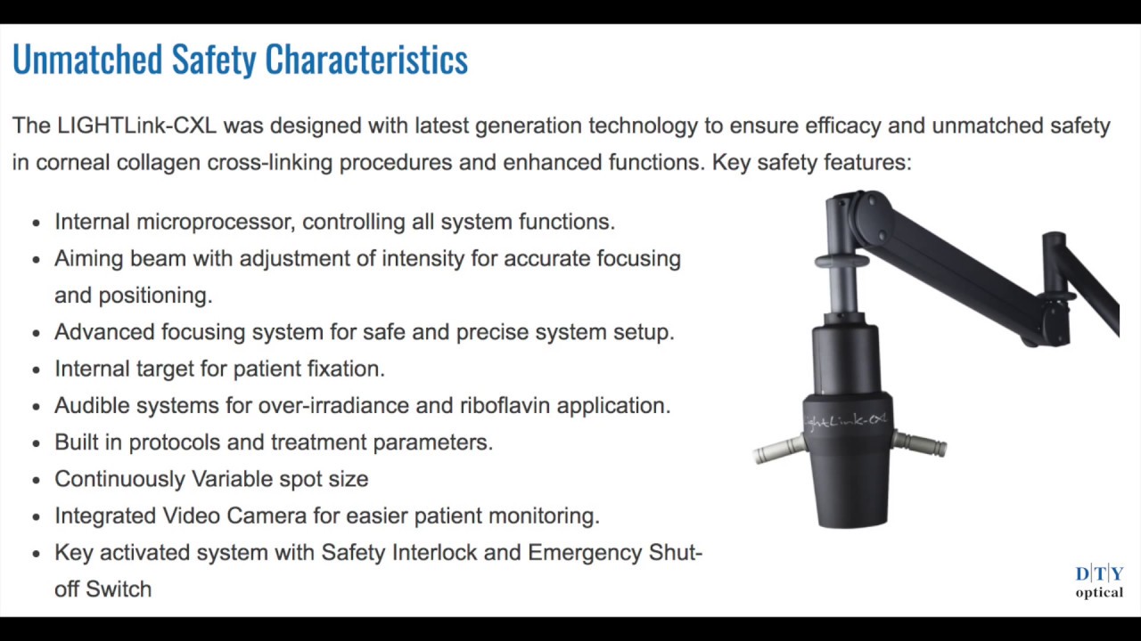 LIGHTMED LIGHTLink CXL Corneal Crosslinking System דטי שרותי אופטיקה ...