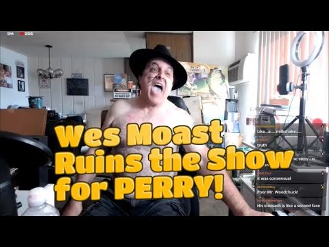 Wes Moast Ruins the Show for Perry - YouTube
