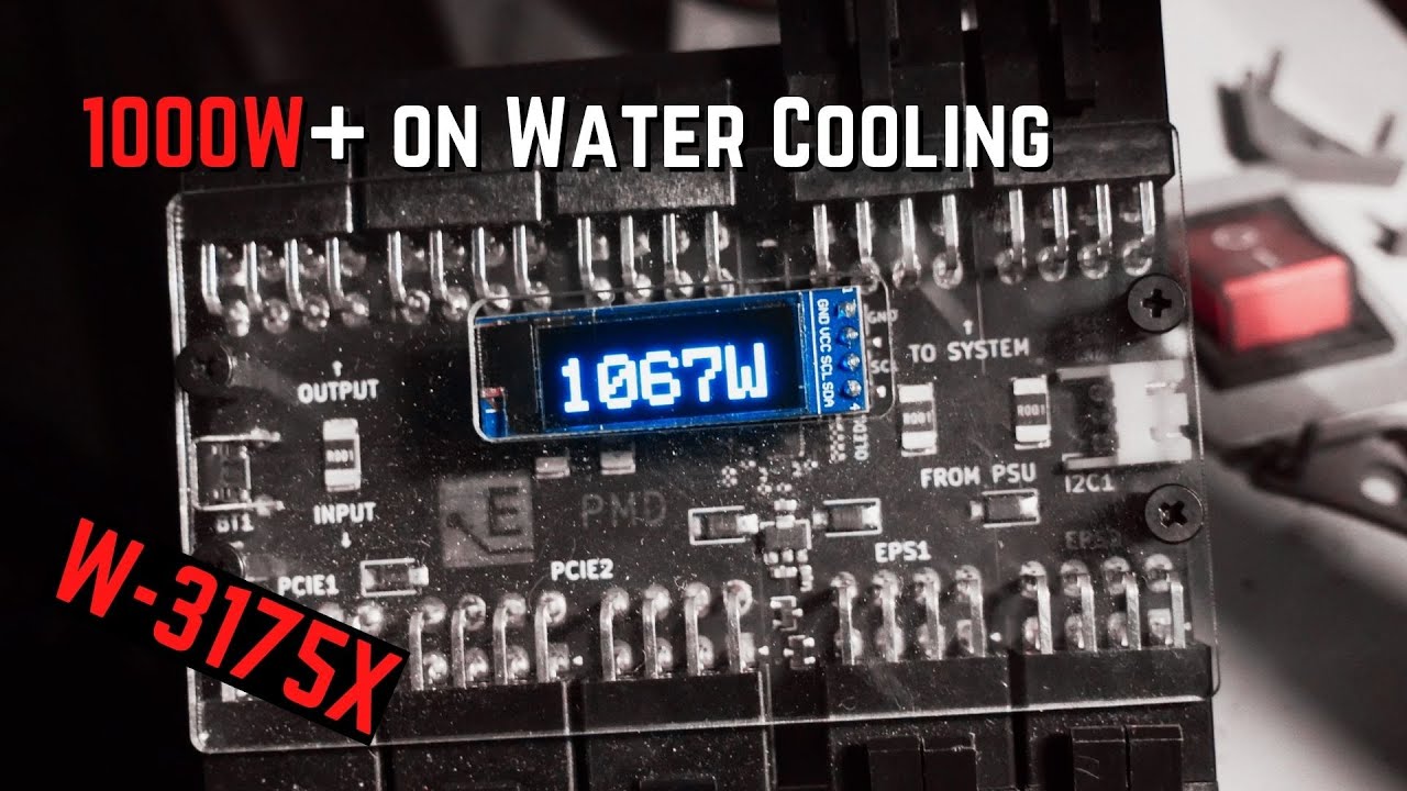 1000W+ Heat Loads on Water Cooling - W-3175X Overclocked to 5GHz on ...