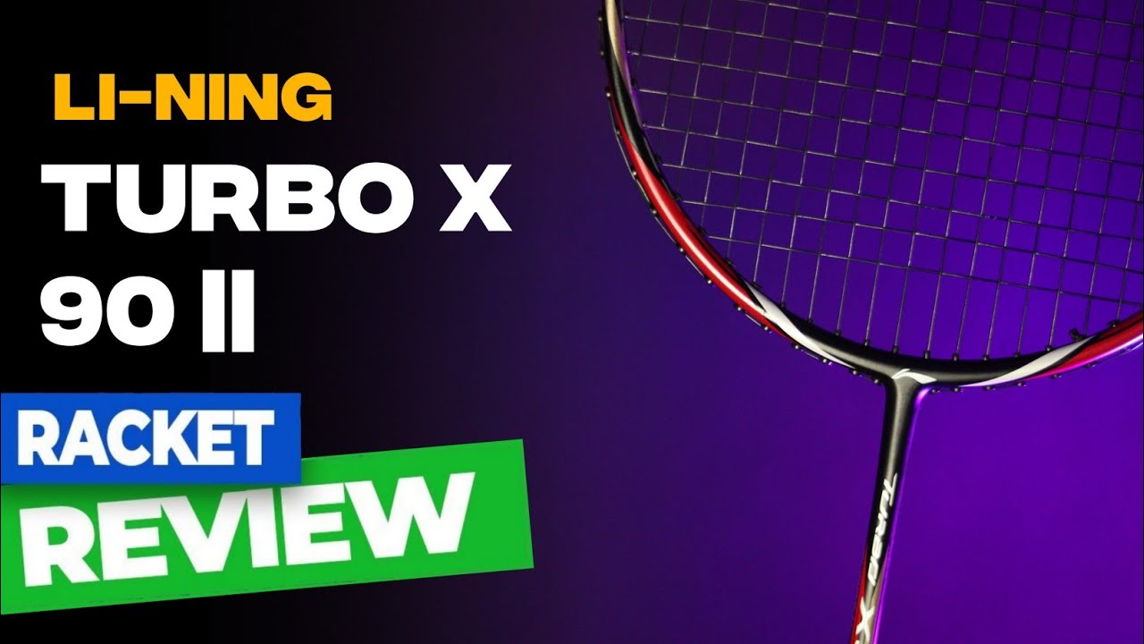Li - Ning Turbo X 90 || Badminton Racket Unboxing & Review in Hindi ...