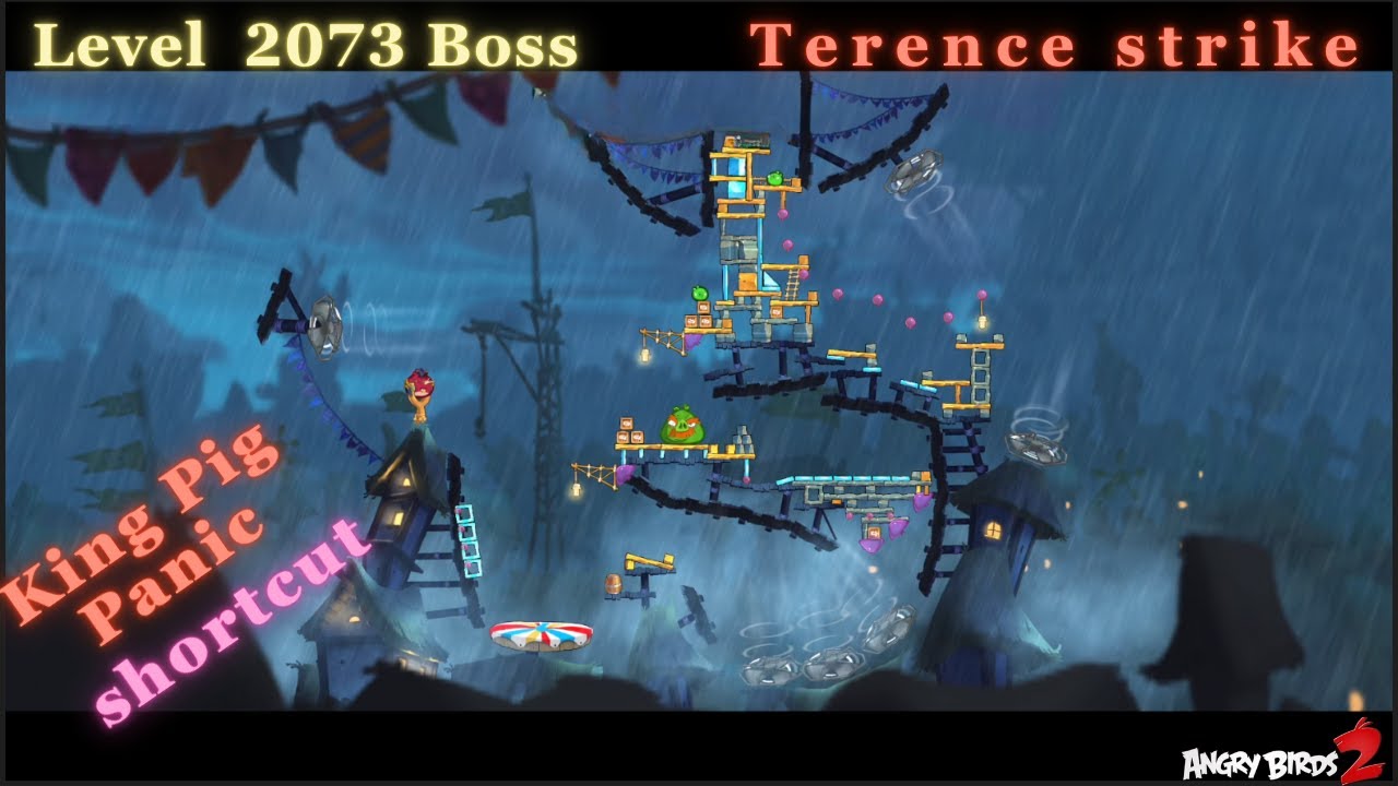 Angry Birds 2 Ab2 King Pig Panic Shortcut Boss level 2073 1/12/26 - YouTube