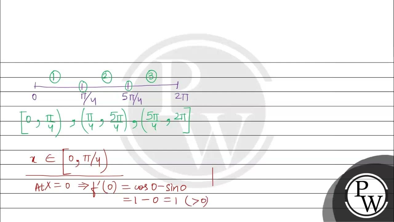 Find the intervals in which the function \\(f\\) given by \\(\\mathrm{f}(\\mathrm{x})=\\sin \\ma ...